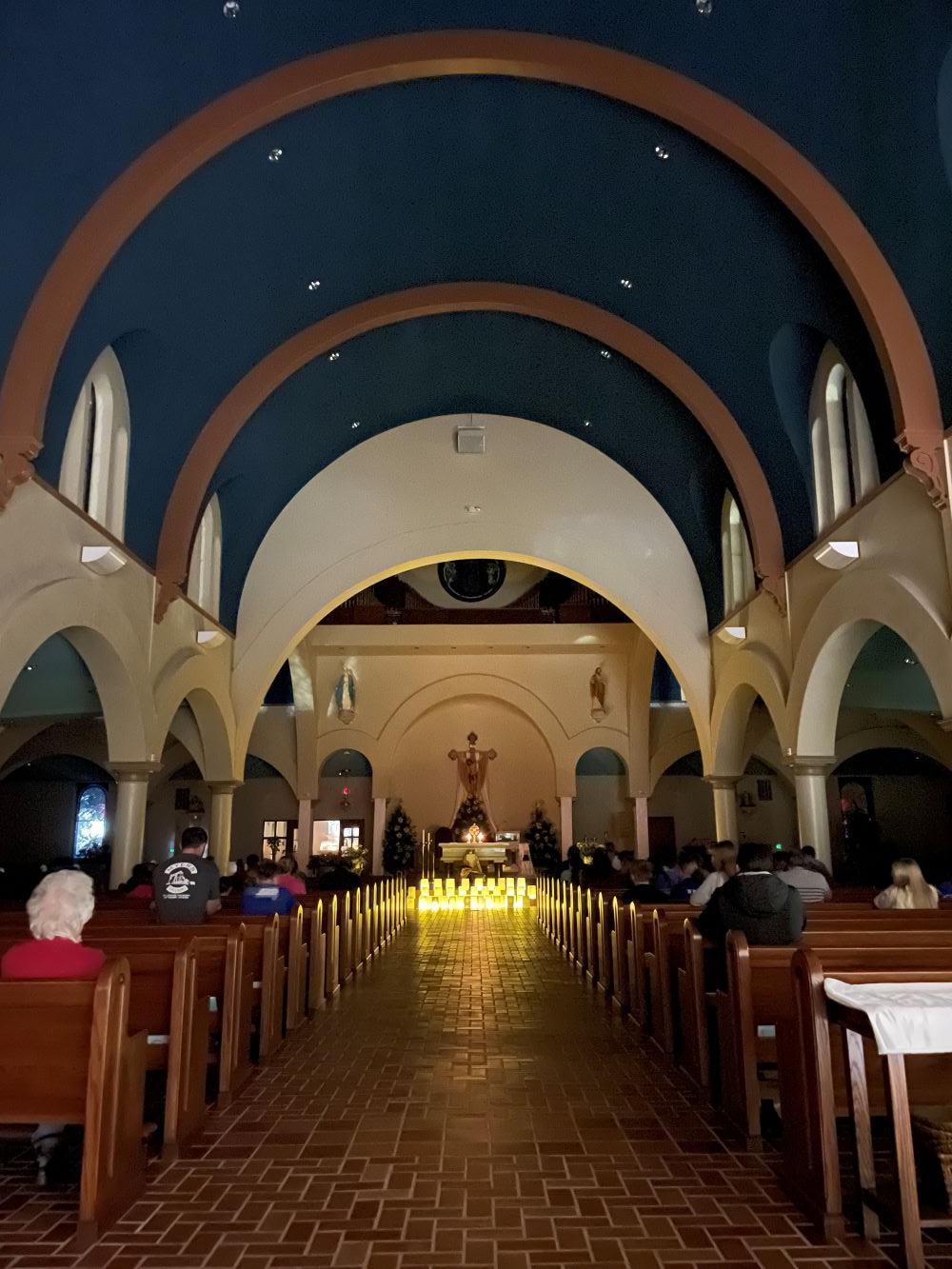 St. Mary Queen of Angels Catholic Church, Russell, KS
